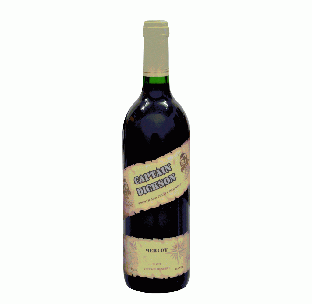CAPTAIN DICKSON MERLOT 750ML - THAI SENG LIQUOR SDN BHD