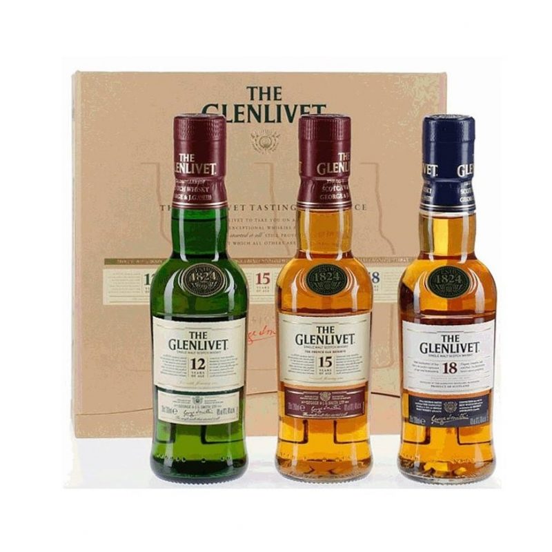 THE GLENLIVET TRIO PACK 20CL X 3 - THAI SENG LIQUOR SDN BHD