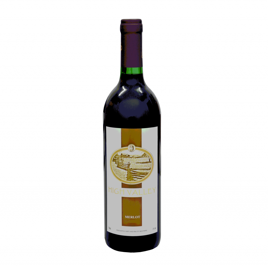 HIGH VALLEY MERLOT 750ML - THAI SENG LIQUOR SDN BHD